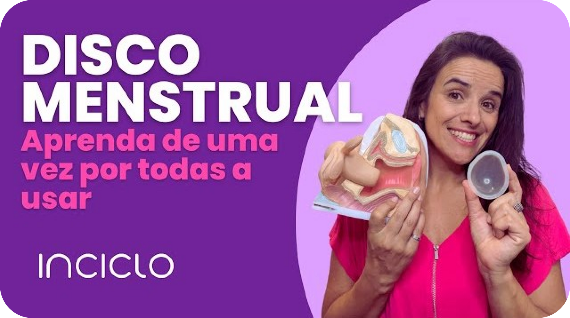 Disco Menstrual Inciclo + Cápsula Esterilizadora Lavanda – Loja Inciclo